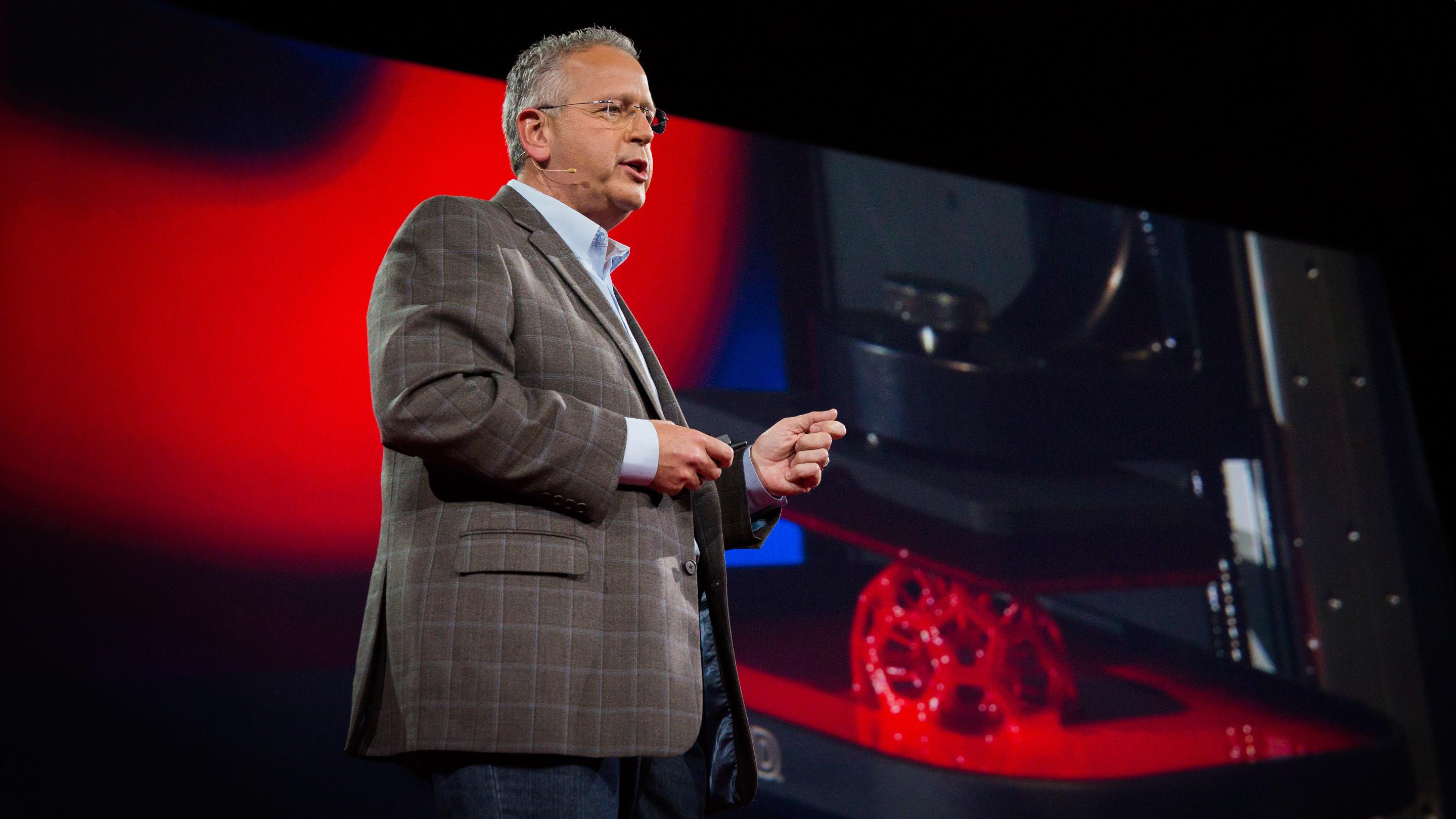 Joseph DeSimone: What if 3D printing was 100x faster? | TED Talk