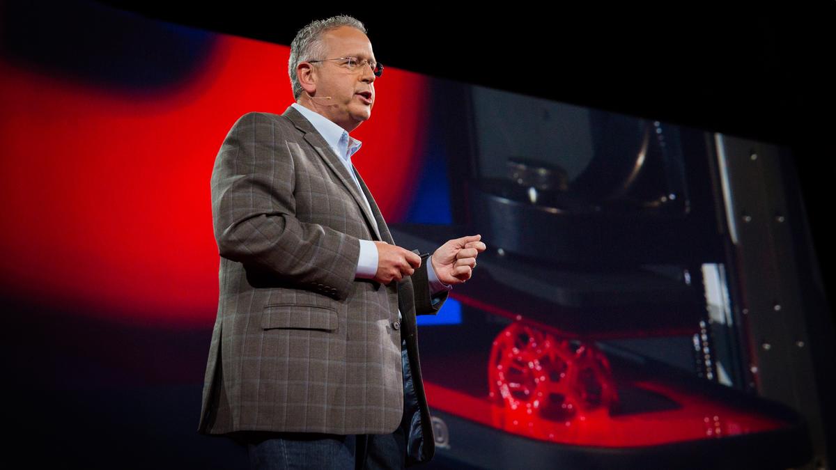 Joseph DeSimone: What if 3D printing was 100x faster? | TED Talk