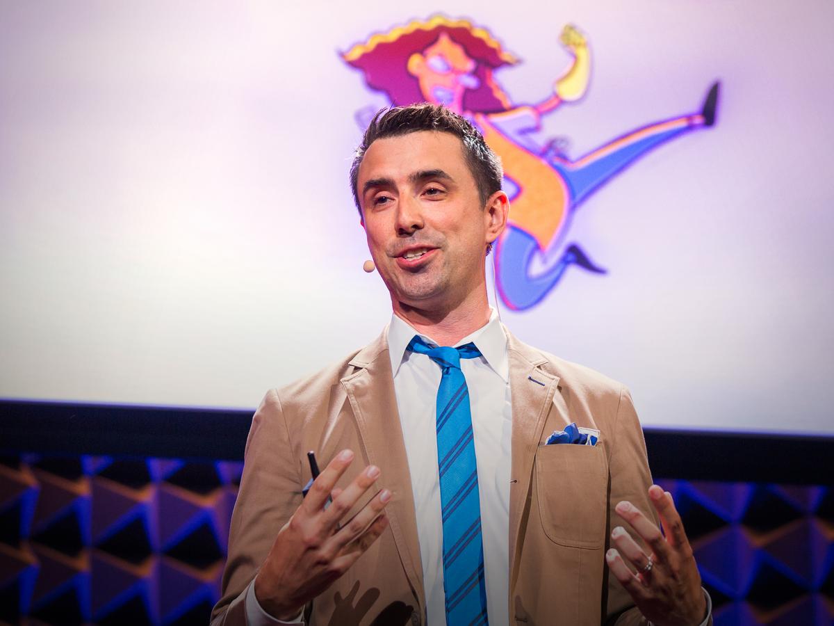 Jarrett J. Krosoczka: Why lunch ladies are heroes | TED Talk
