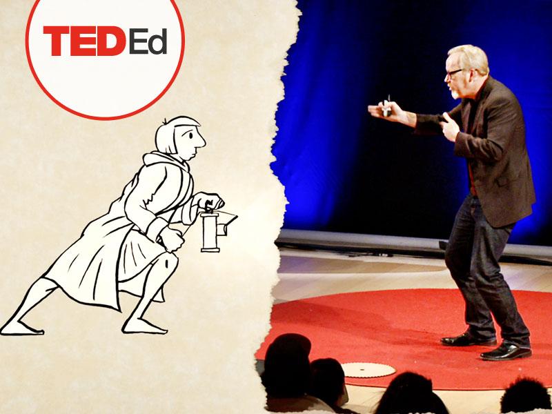Adam Savage: How simple ideas lead to scientific discoveries | TED Talk