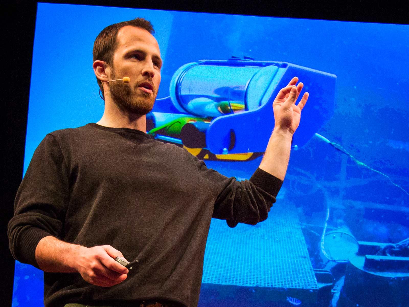 David Lang: My underwater robot | TED Talk