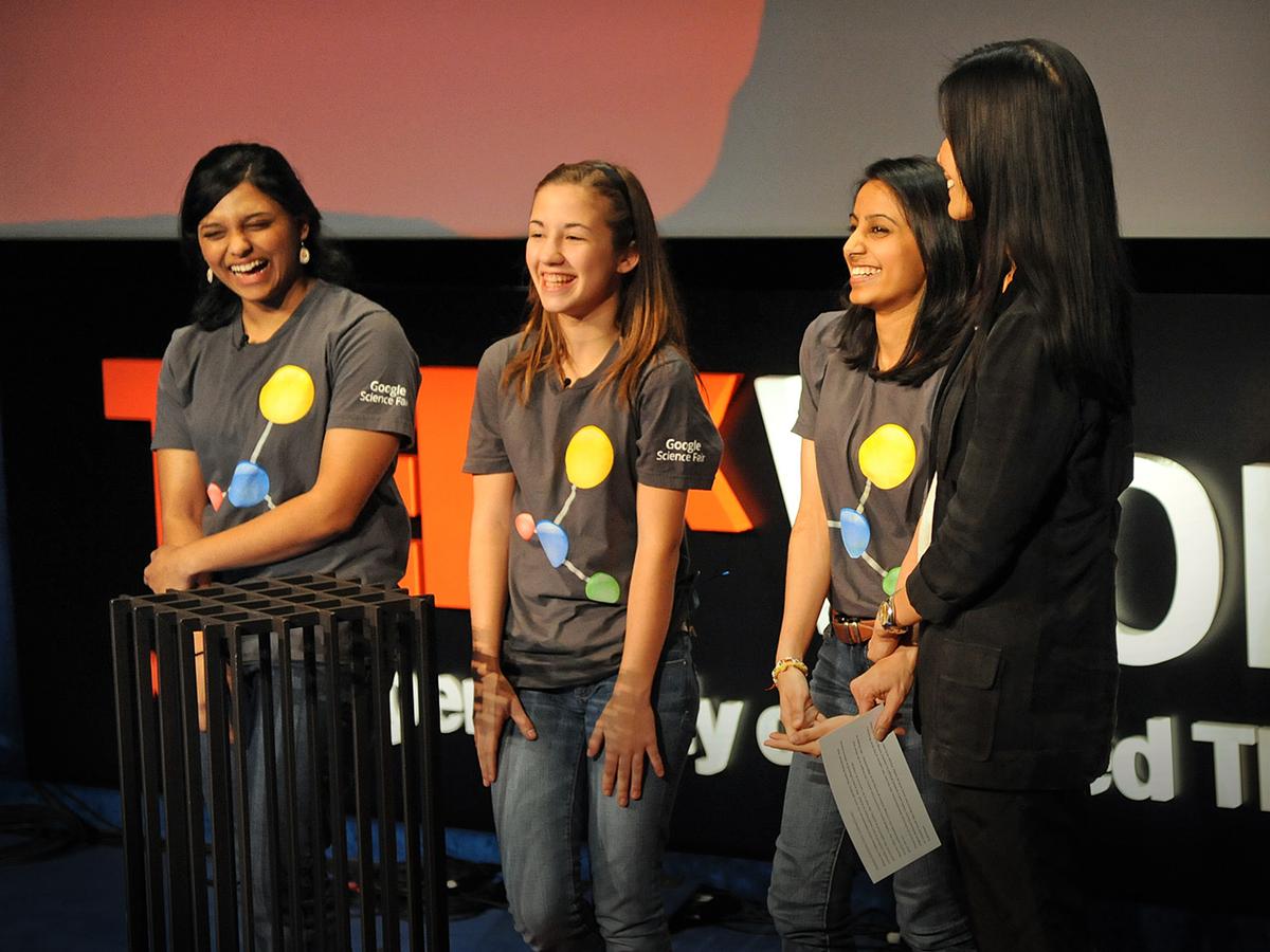 Lauren Hodge, Shree Bose + Naomi Shah: Award-winning teenage science in ...