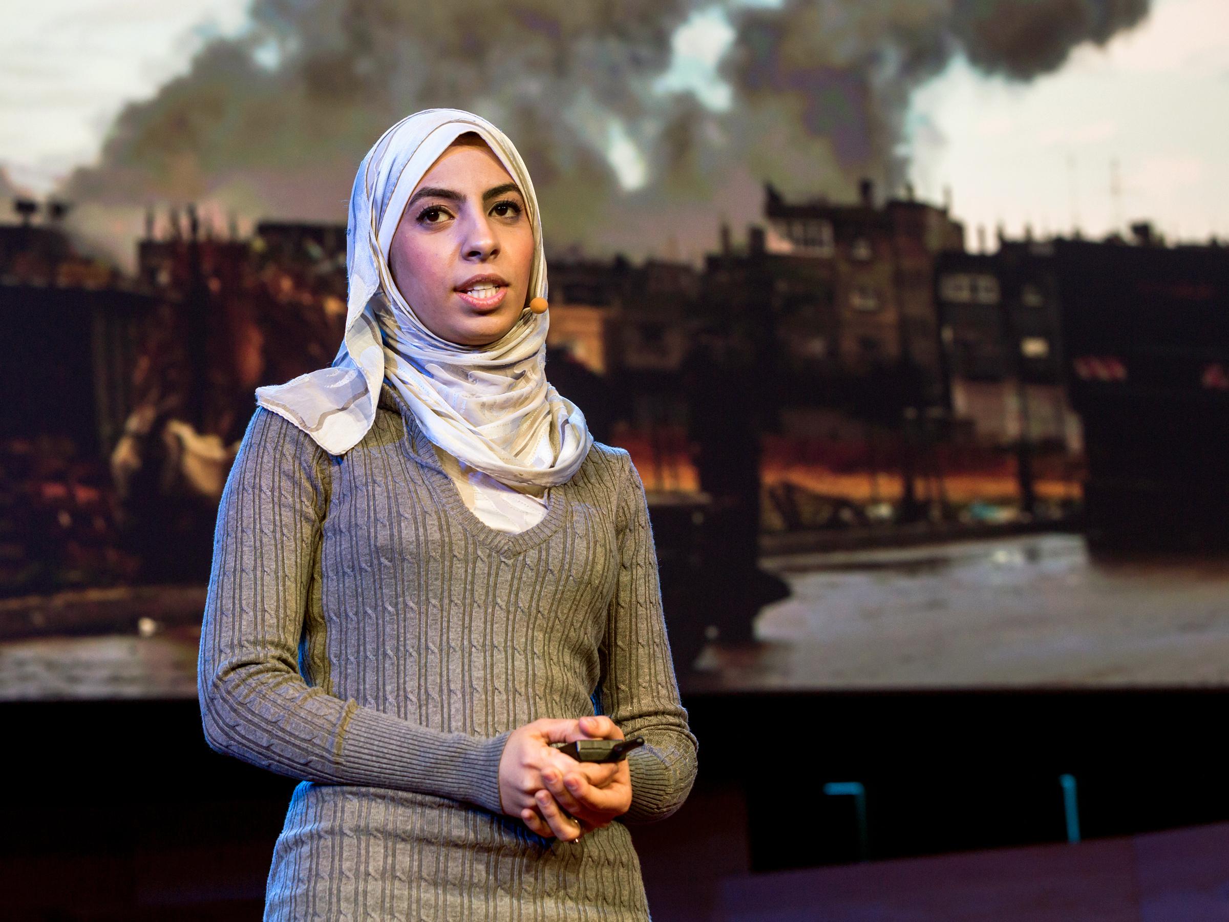 Eman Mohammed: The courage to tell a hidden story | TED Talk