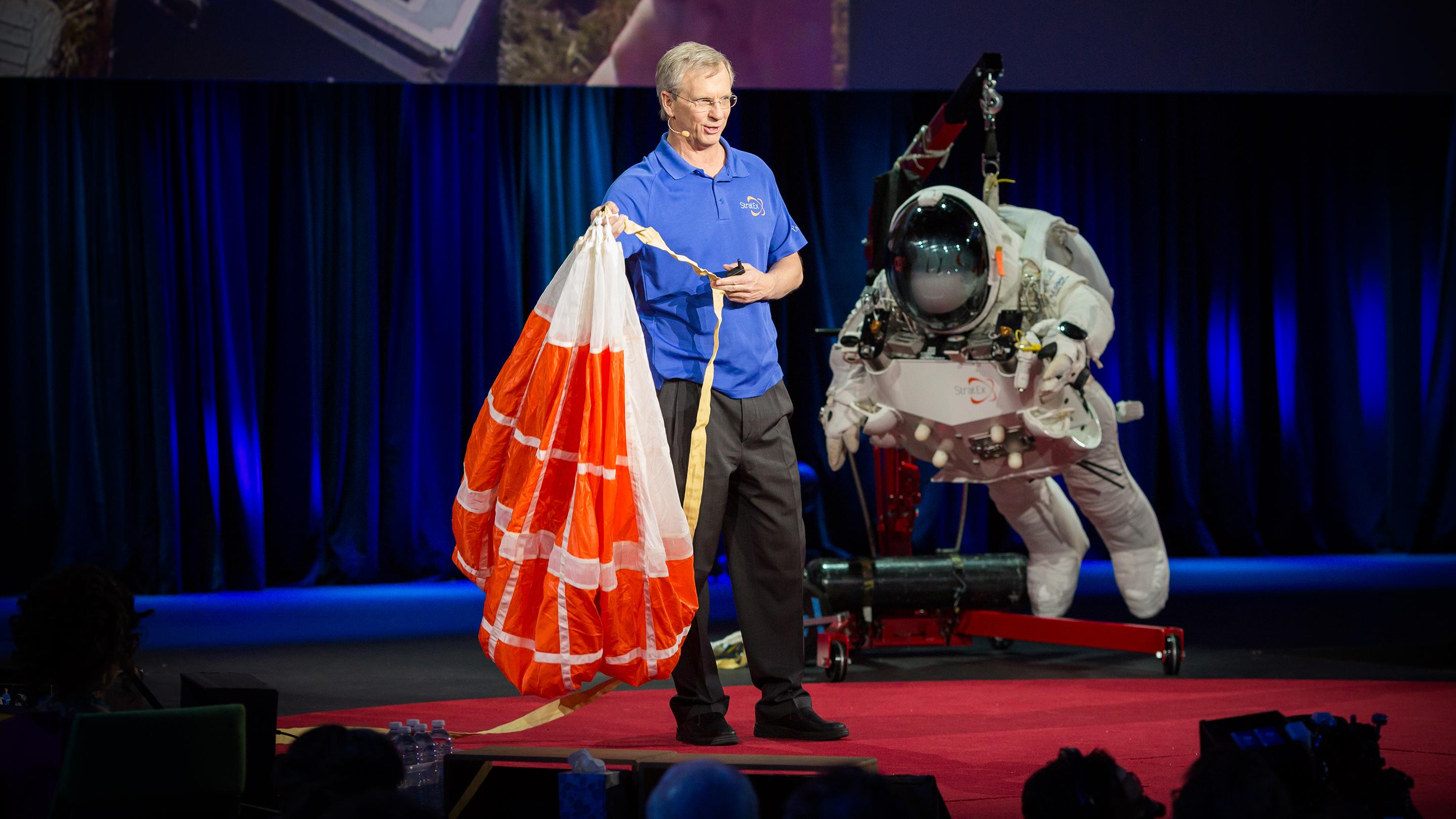 Alan Eustace: I leapt from the stratosphere. Here's how I did it | TED Talk