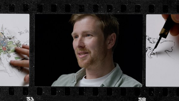 George Butler: Why I spend hours sketching in conflict zones - ted2sub