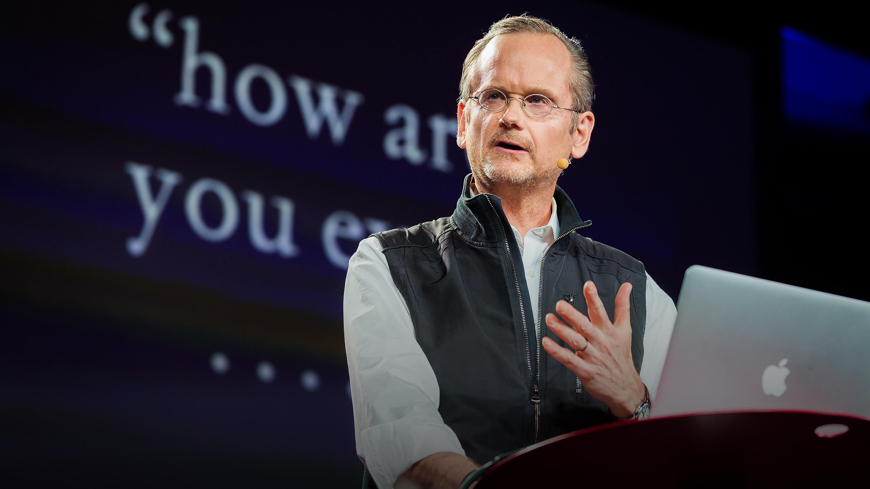 Lawrence Lessig: The unstoppable walk to political reform | TED Talk