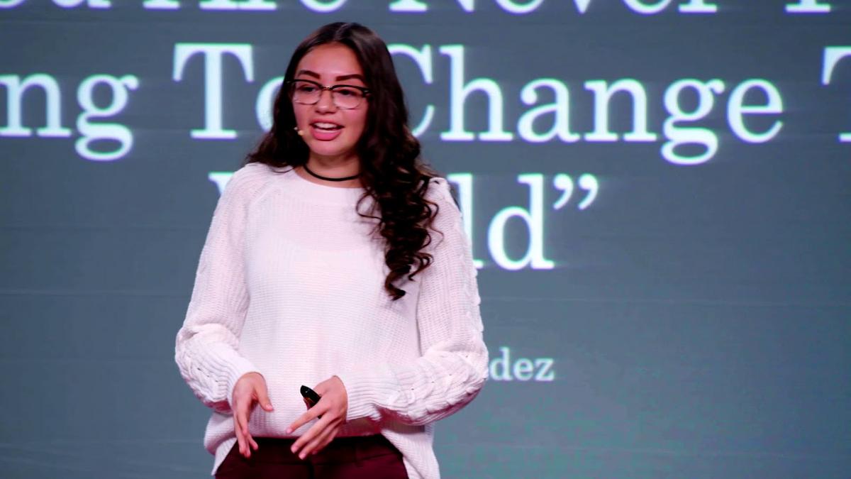 Aleena Valdez: Mentor Change Mindsets | TED Talk