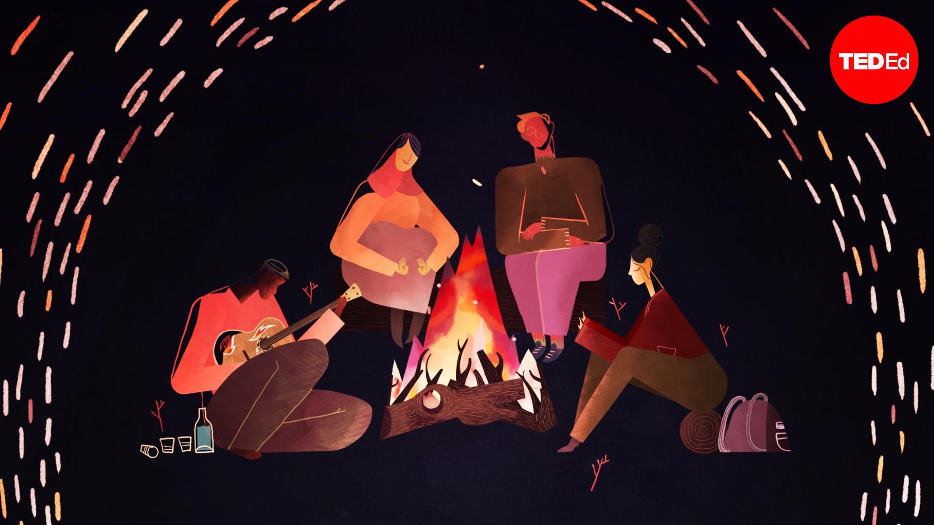 Elizabeth Cox: Is fire a solid, a liquid, or a gas? | TED Talk