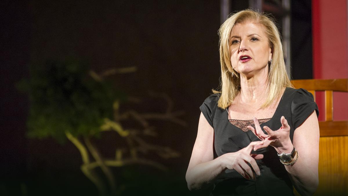 Arianna Huffington How To Succeed Get More Sleep Ted Talk