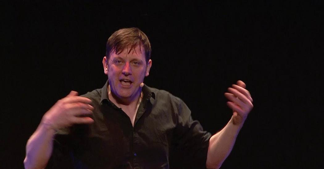 Steve Larkin: Poetry Or Death By Terror | TED Talk