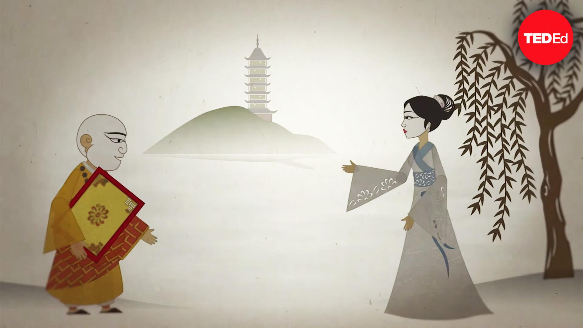 Shunan Teng: The Chinese myth of the white snake and the meddling monk ...