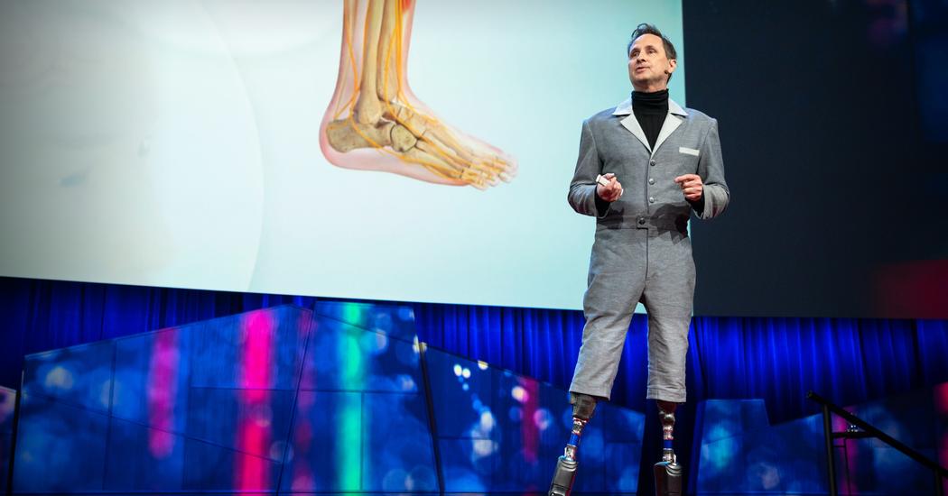 Hugh Herr: How we'll become cyborgs and extend human potential | TED Talk