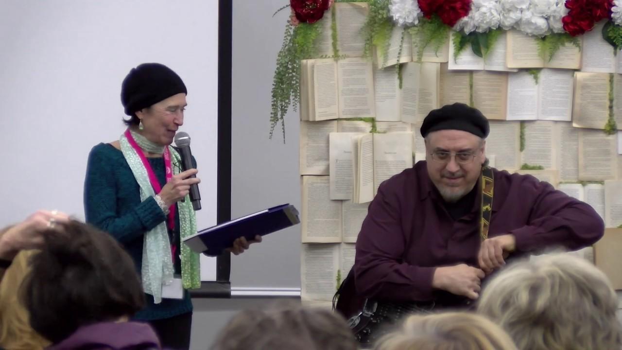 Sheila Landis: Poetry Reading, accompanied by Rick Matle | TED Talk