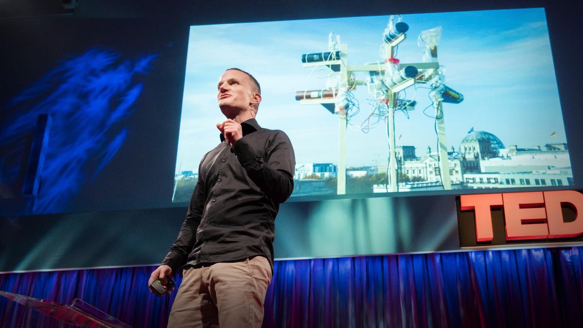 Mathias Jud: Art that lets you talk back to NSA spies | TED Talk