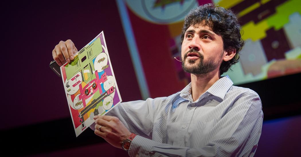 Manu Prakash: A 50-cent microscope that folds like origami | TED Talk