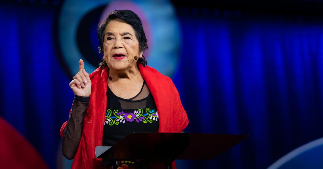 Dolores Huerta: How to overcome apathy and find your power | TED Talk