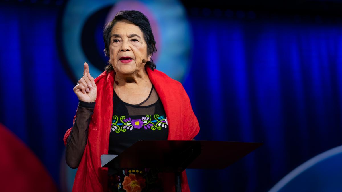 Dolores Huerta: How to overcome apathy and find your power | TED Talk